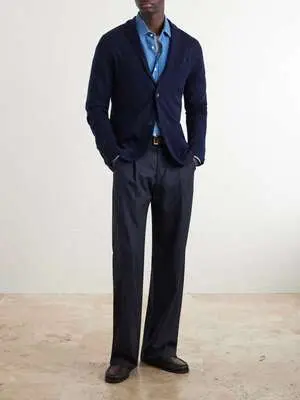 N.peal Cashmere And Silk-blend Cardigan