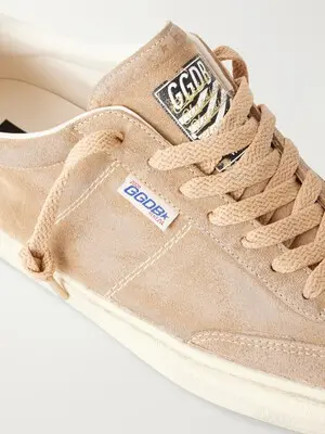GOLDEN GOOSE Super-star Suede Sneakers - Brown