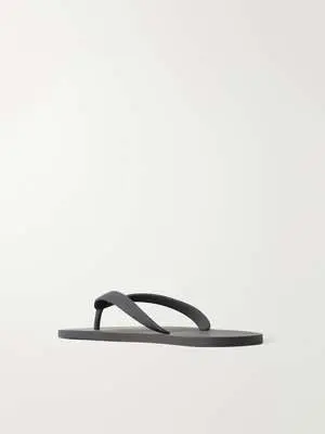 CHRISTIAN LOUBOUTIN Logo-embossed Rubber Flip Flops