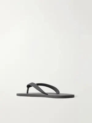 CHRISTIAN LOUBOUTIN Logo Embossed Rubber Flip Flops
