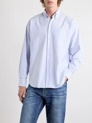 GHIAIA Cotton Oxford Shirt