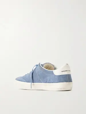 GOLDEN GOOSE Soul Star Suede Sneakers - Blue