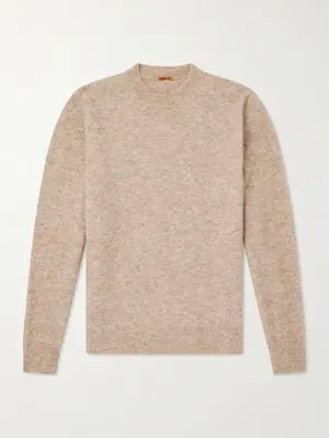 Barena Venezia Alpaca-blend Crew Neck Sweater - Neutrals