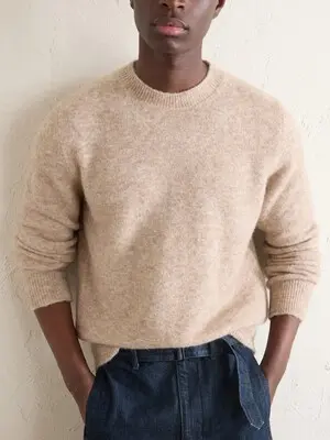 Barena Venezia Alpaca-blend Crew Neck Sweater