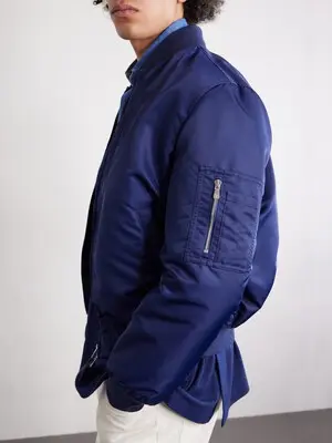 Brunello Cucinelli Padded Shell Bomber Jacket