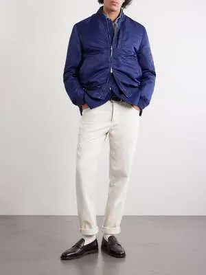 Brunello Cucinelli Padded Shell Bomber Jacket