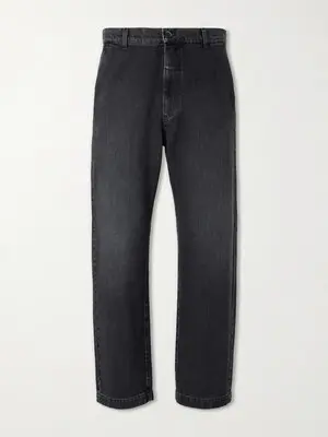 Barena Venezia Straight-leg Cotton Chinos - Black