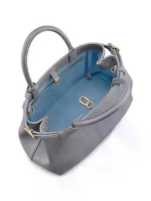 MAISON DE SABRE Palais Leather Tote Bag - Grey