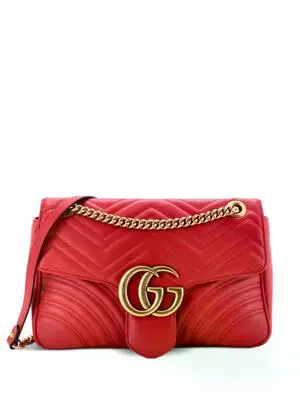 Gucci Matelassé Leather Shoulder Bag