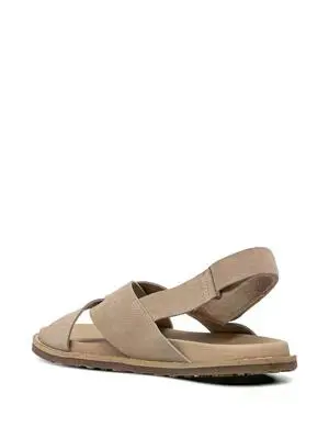 Fly London Crossover Strap Sandals
