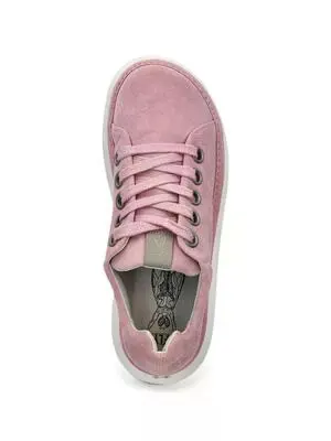 Fly London Suede Lace-up Flatform Sneakers