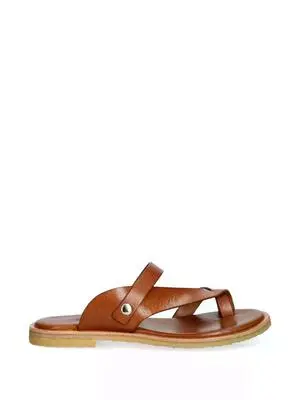 BILLI BI Toe-strap Slip-on Sandals - Brown