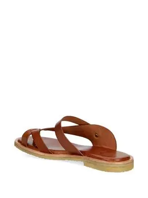 BILLI BI Toe-strap Slip-on Sandals - Brown