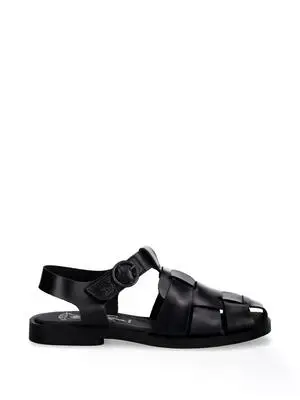 Fly London Interwoven Leather Sandals