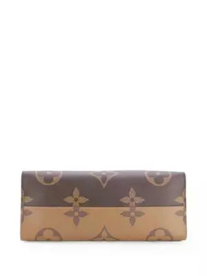 LOUIS VUITTON Giant Monogram Reverse Onthego Gm Tote Bag - Brown