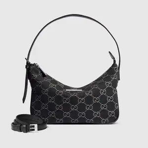 Gucci Lady Lunetta Shoulder Bag - Black