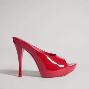 Gucci Stiletto Platform Slide Leather