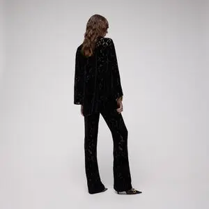 Gucci Floral Devoré Velour Shirt