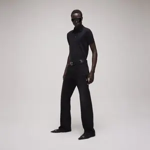 Gucci Wool Silk Jacquard Polo Shirt