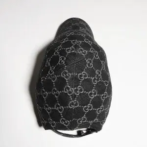 Gucci Gg Cotton Denim Baseball Hat