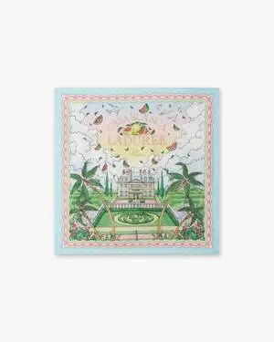 Casablanca Multicolour Laduree X Medium Silk Scarf By - Multicolor