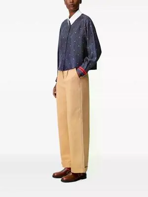 Claudie Pierlot Printed Silk Shirt