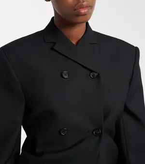 Khaite Rolo Wool And Silk Cady Blazer