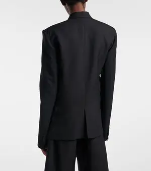 Khaite Rolo Wool And Silk Cady Blazer