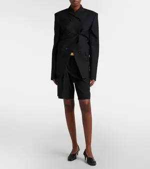 Khaite Rolo Wool And Silk Cady Blazer