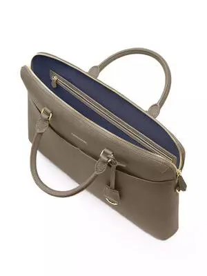 MAISON DE SABRE Full-grain Leather Laptop Bag