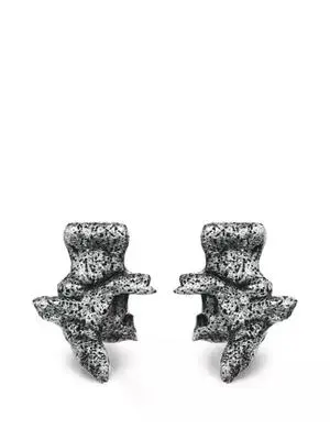DIESEL® Tone Stud Earrings - Silver