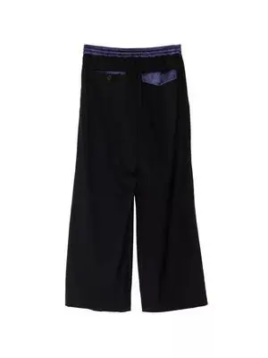 Undercover Panelled Elasticated-waist Trousers