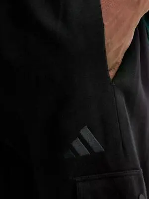 Adidas Logo-embroidered Cargo Pants