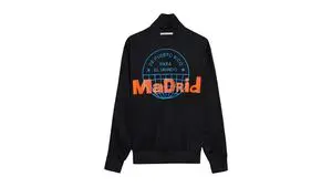 Adidas X Bad Bunny Dtmf Tour Madrid Firebird Track Jacket - Black