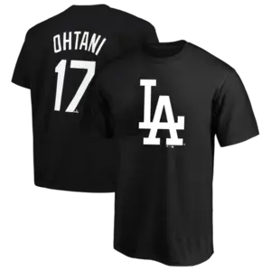Profile Shohei Ohtani Los Angeles Dodgers Big & Tall Name & Number T-shirt - Black