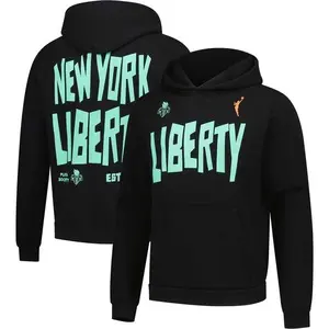 PLAYA SOCIETY New York Liberty 1997 Wnba Premium Hoodie - Black