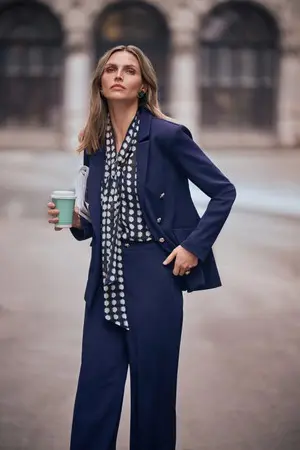Joseph Ribkoff Scuba Crepe Fitted Blazer