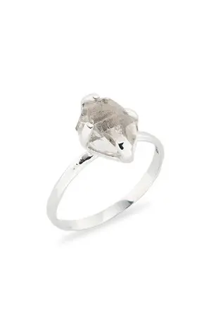 CHILD OF WILD Mohawk River Herkimer Ring - Silver