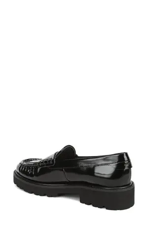 Franco Sarto Simone Kiltie Loafer - Black