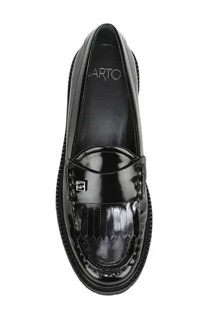 Franco Sarto Simone Kiltie Loafer - Black