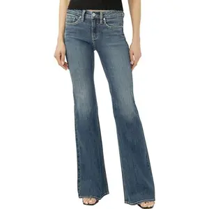 SILVER JEANS CO. Suki Flare Leg Jeans - Beverly