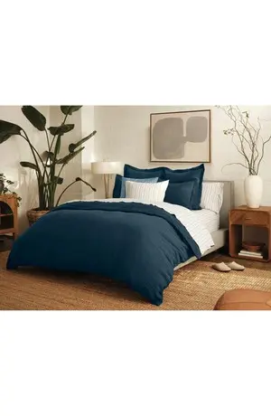 COYUCHI Relaxed Organic Linen Duvet Cover