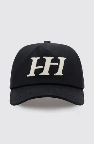 HUEGA HOUSE Icon Canvas Baseball Cap - Black