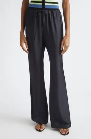 TOCCIN Nela Drawstring Flared Pants
