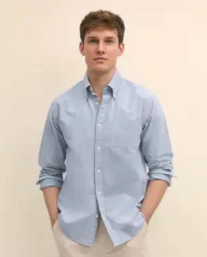 Brooks Brothers Friday Oxford Shirt - Blue