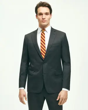 Brooks Brothers Classic Fit Wool 1818 Suit - Grey