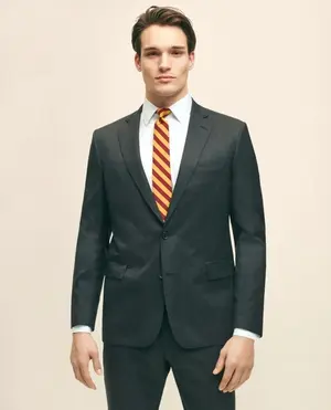 Brooks Brothers Classic Fit Wool 1818 Suit - Grey