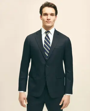 Brooks Brothers Classic Fit Wool 1818 Suit - Navy