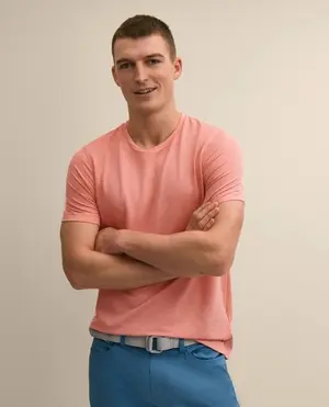 Brooks Brothers S Performance Series T-shirt - Pink