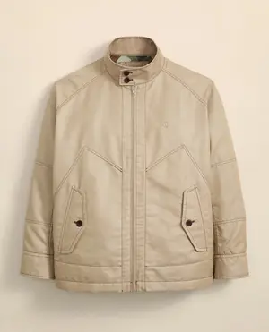 Brooks Brothers S X Eye Junya Watanabe Windbreaker Sweater - Beige